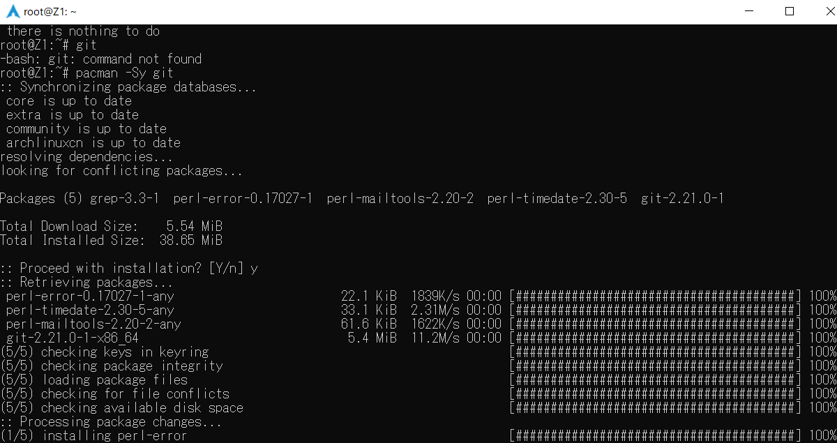 Windowsでもpacmanだ! Wslにarchlinuxが追加されました しょぼんブログ